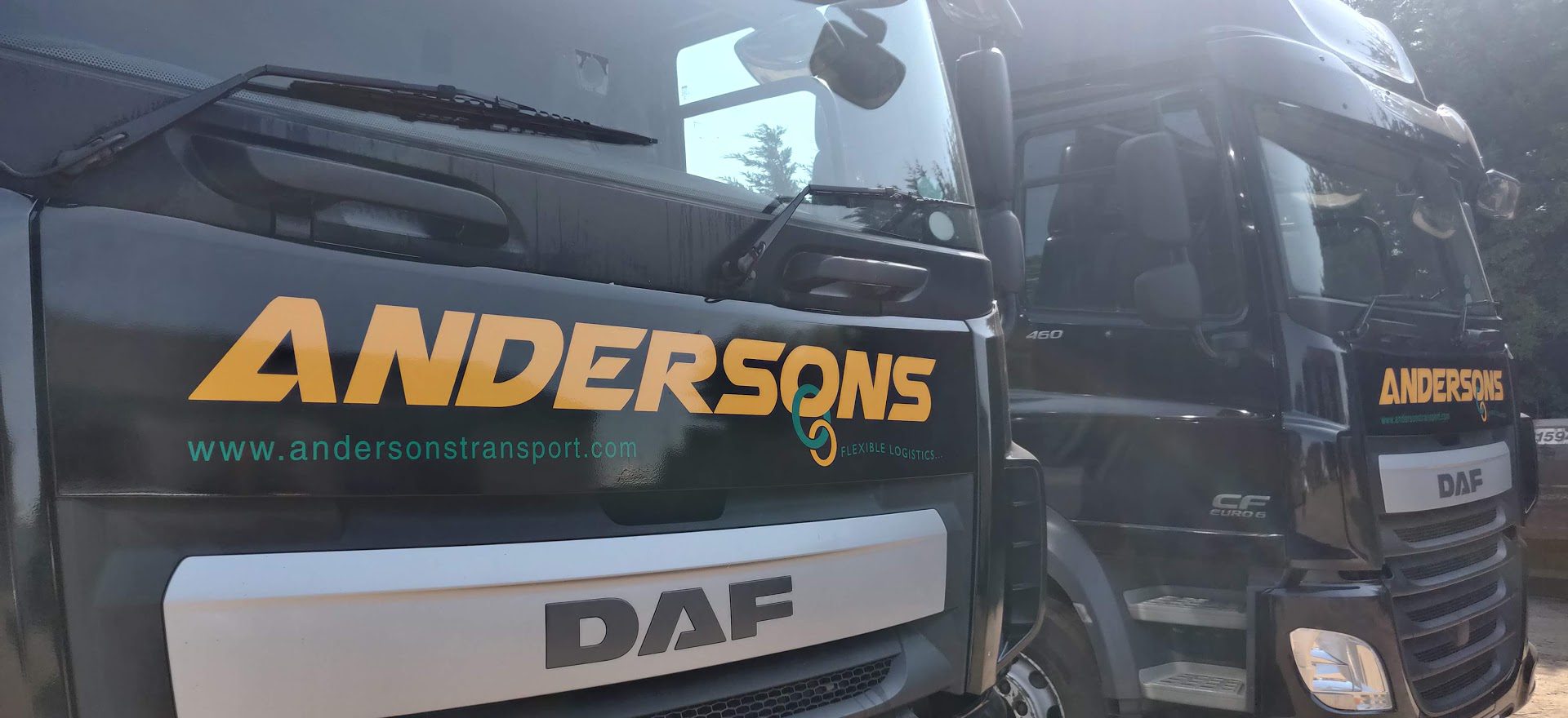 Andersons Transport Black DAF • Andersons Transport