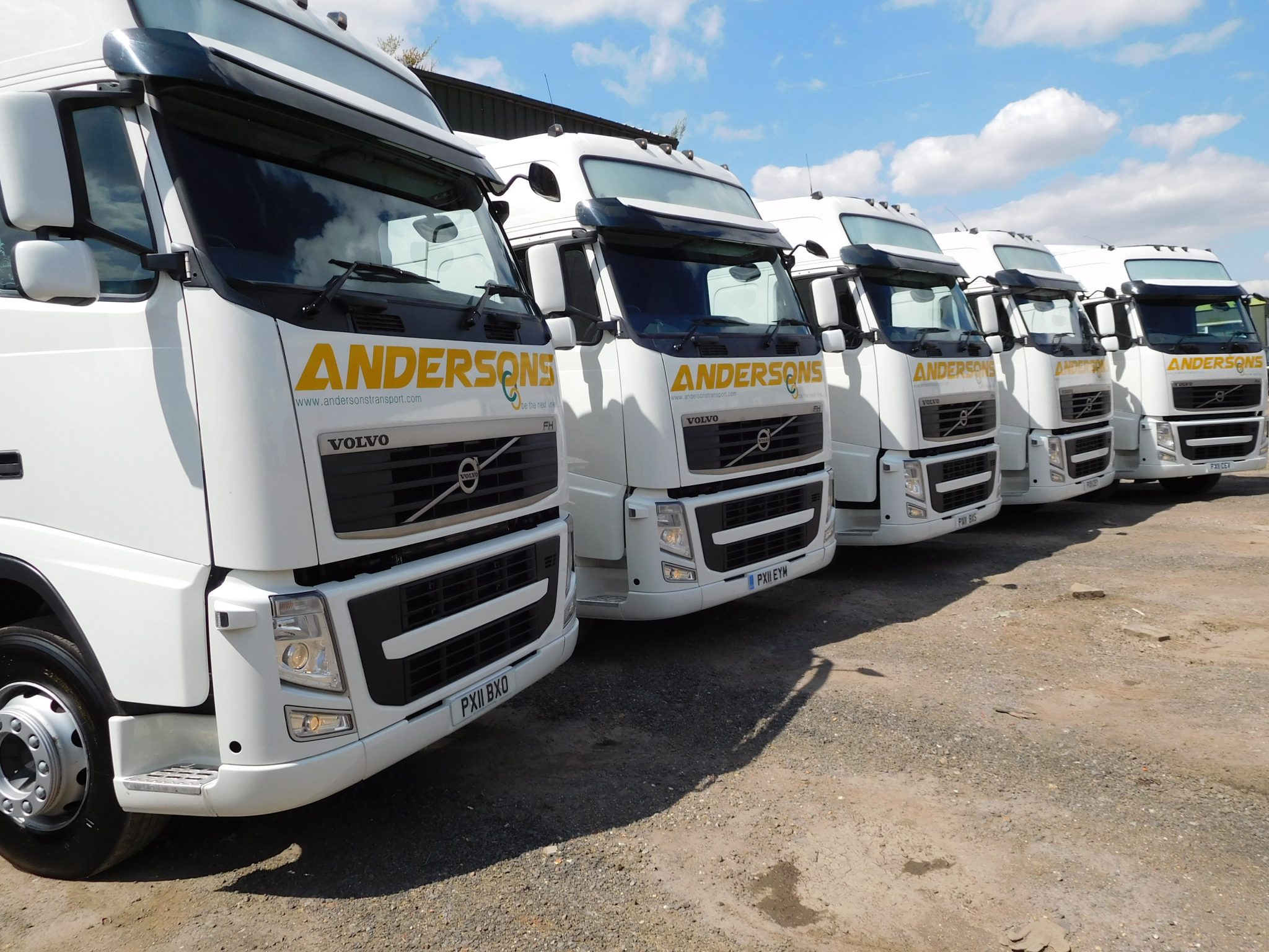 New Additions To Andersons Transport Fleet - Volvo FH